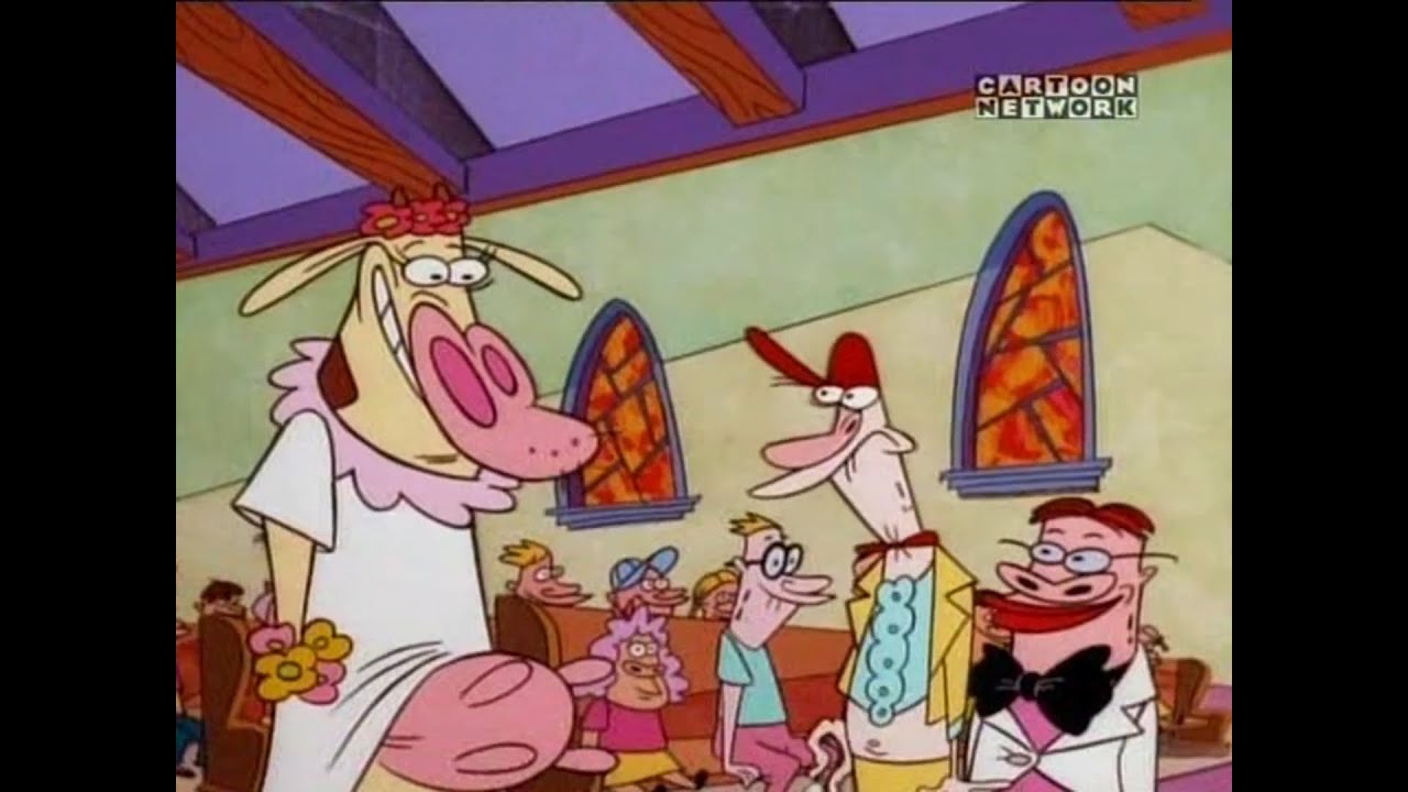 Cow and Chicken - Flem and Earl marry Cow - YouTube