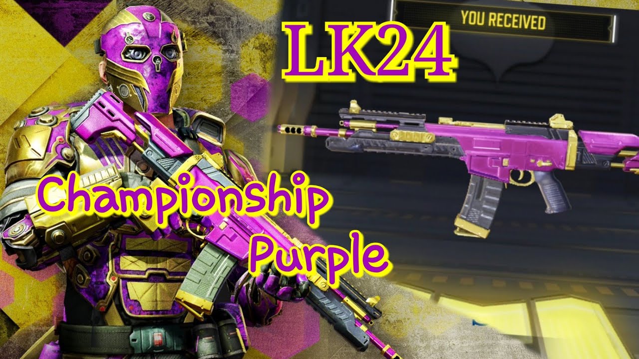 LK24 Championship Purple | COD Mobile | - YouTube