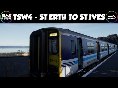 Train Sim World 4 | West Cornwall Local | Class 150 - St Erth To St ...