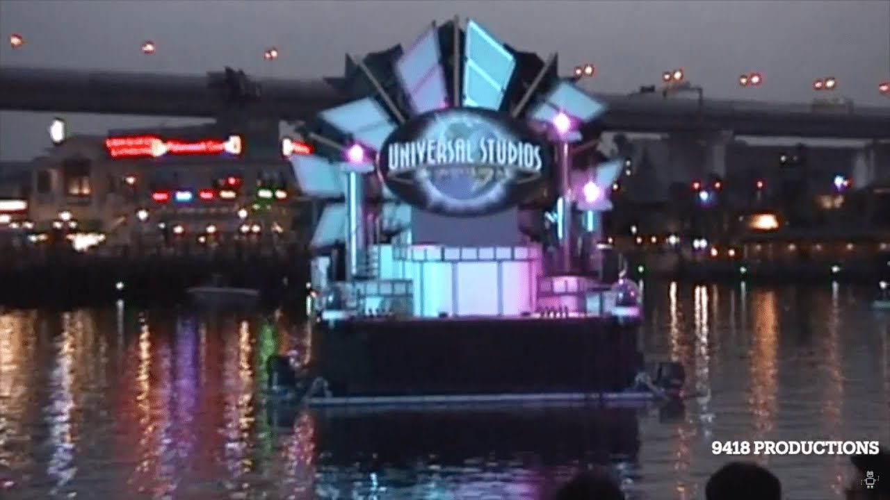 Universal Studios Japan Media Preview 2001 - Rare Footage - YouTube