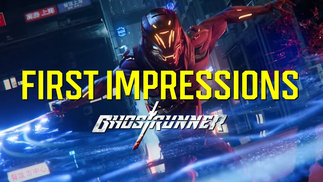 Ghostrunner Review: First Impressions - YouTube