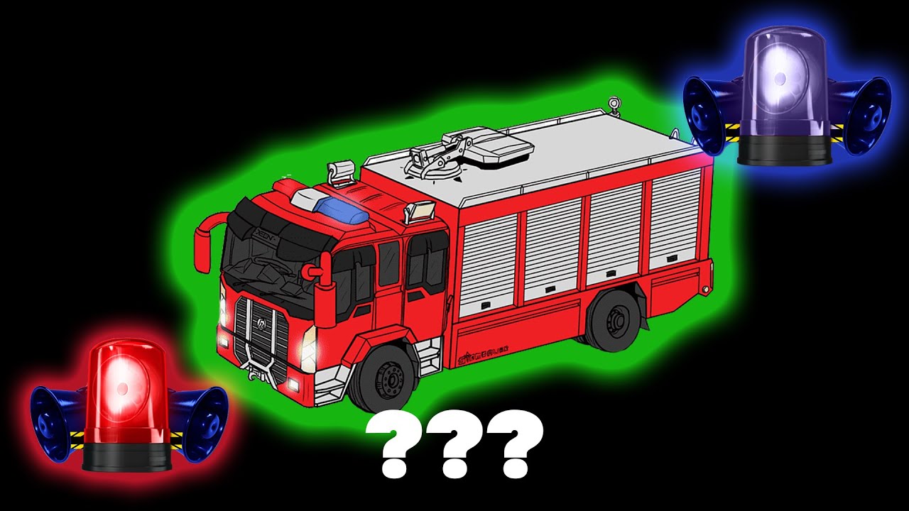 7 Fire Truck "SIREN" Sound Variations in 32 Seconds - YouTube