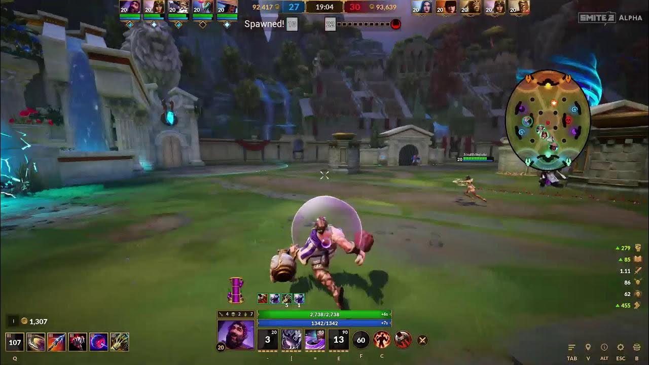 Devunisto live Smite 2 (alpha) - YouTube