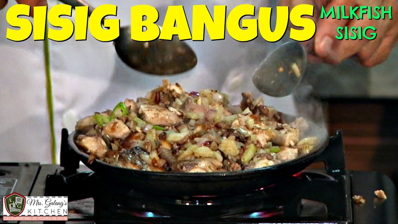 SISIG BANGUS (Mrs.Galang's Kitchen S8 Ep5) - YouTube