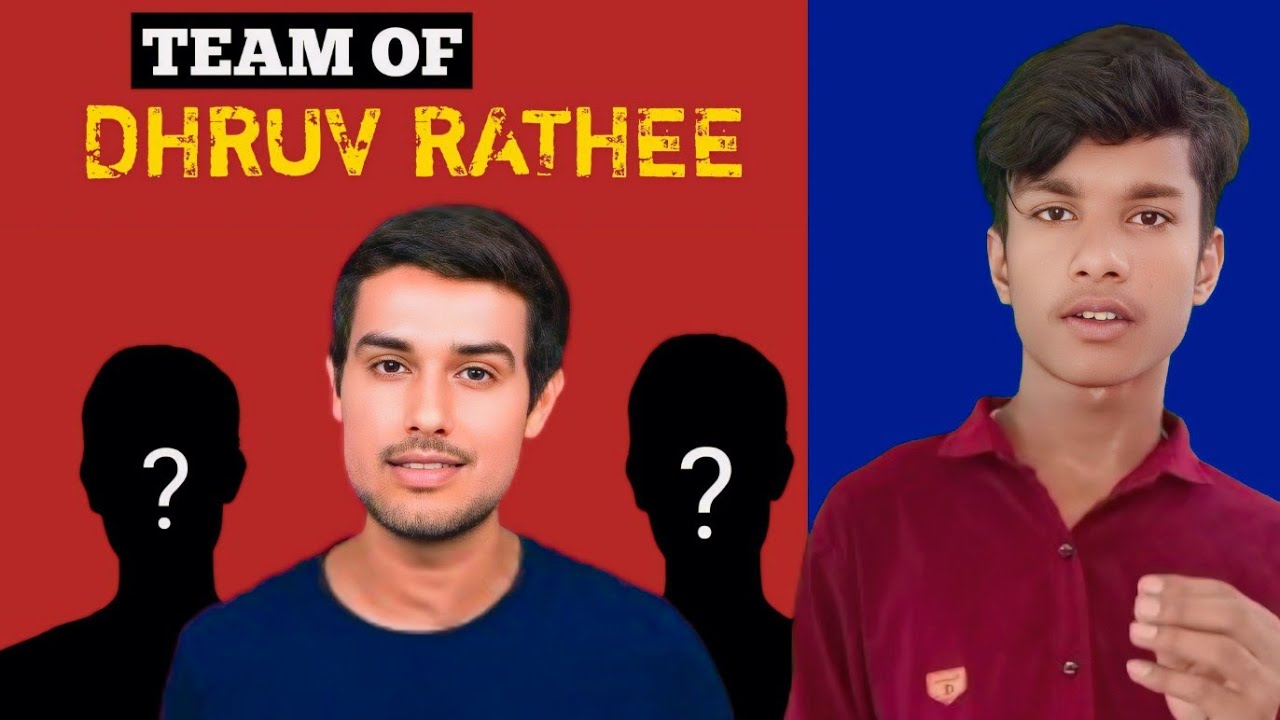 Total Team Members Of Dhruv Rathee | Dhruv Rathee | Elvish Yadav - YouTube