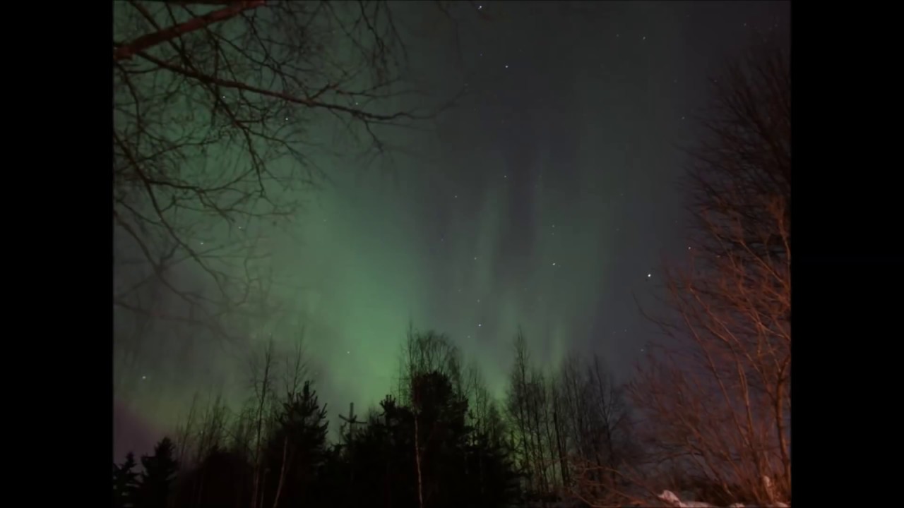 Revontulet / Northern Lights / Aurora Borealis in Joensuu, Finland 17.3 ...