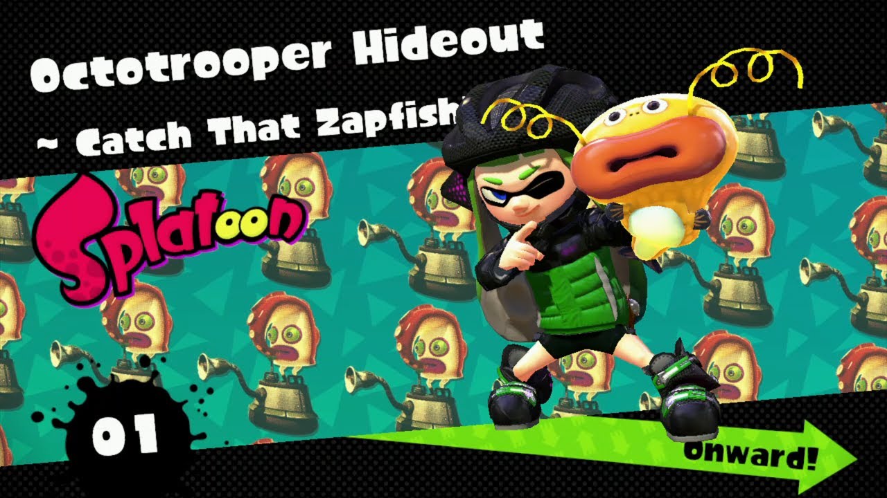 Splatoon: Hero Mode: Stage 1: Octotrooper Hideout - YouTube