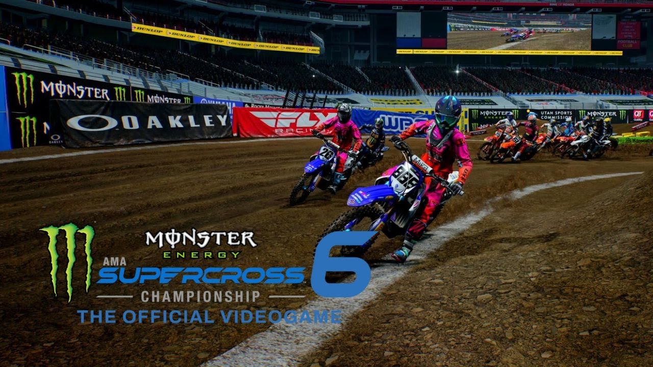 Getting it By Force | Supercross 6: 450 Career - Glendale: Triple Crown Race 1 Lets Play - YouTube
