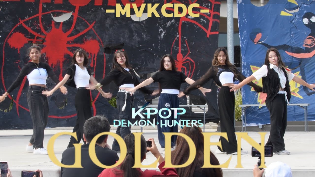 [KCDC] 2025 Senior Hoco Skit | KPOP Demon Hunter - Golden Dance Cover - YouTube