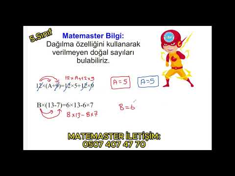 Dağılma özelliği verilmeyeni bulma-5.Sınıf