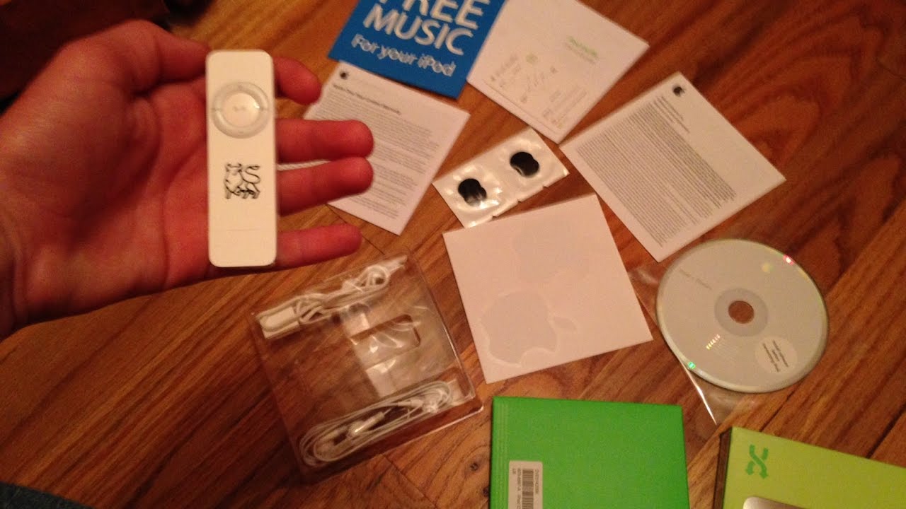BRAND NEW ipod shuffle 1st generation unboxing!! (The ONLY new ipod 1st ...