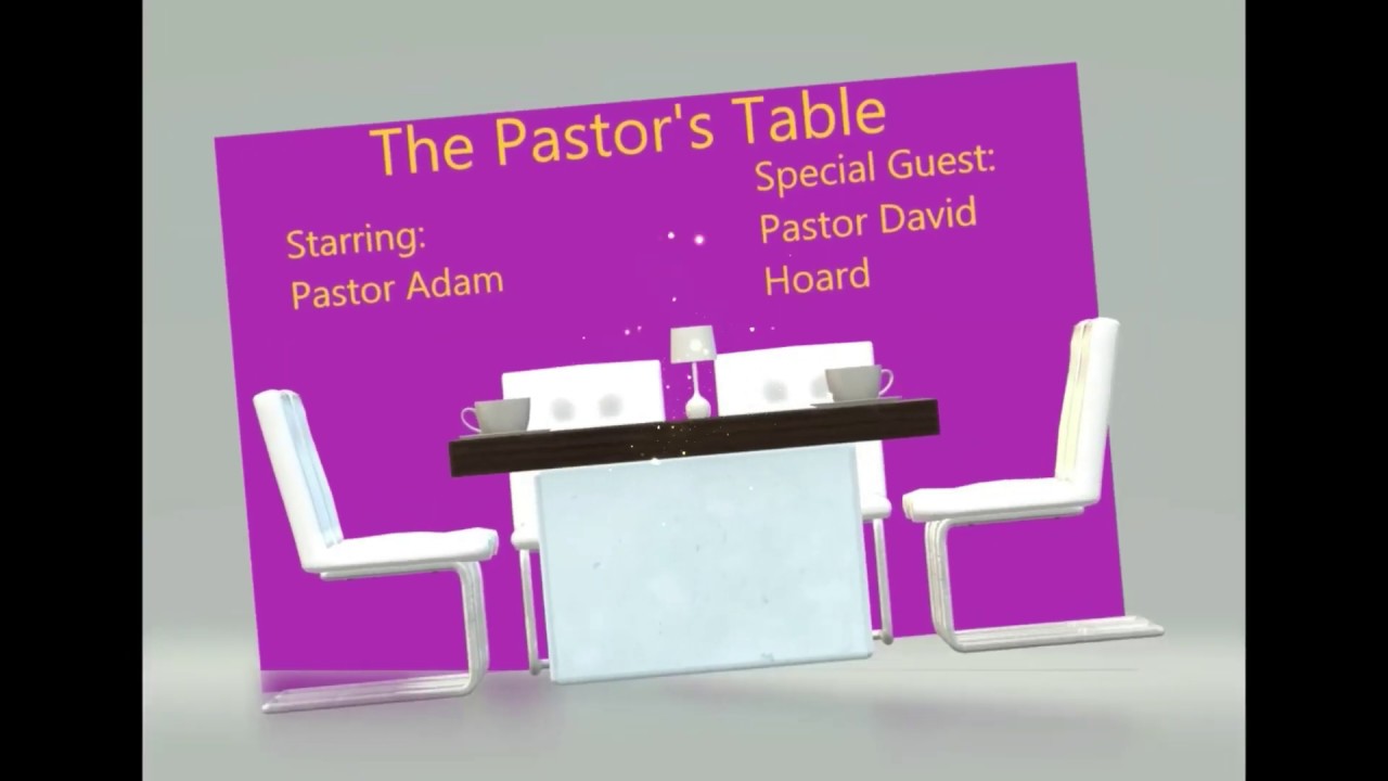 The Pastor's Table Announcement - YouTube