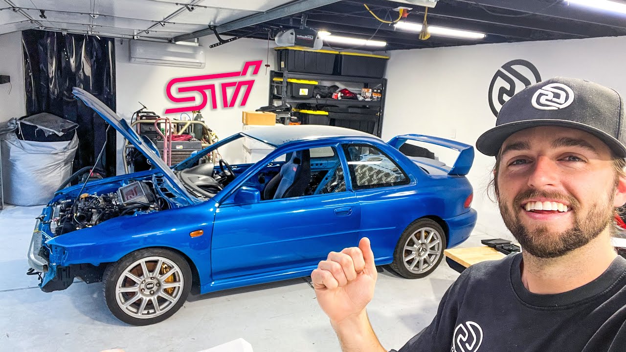 Building a 22B STi: Next step in building the rarest Subaru STi - YouTube