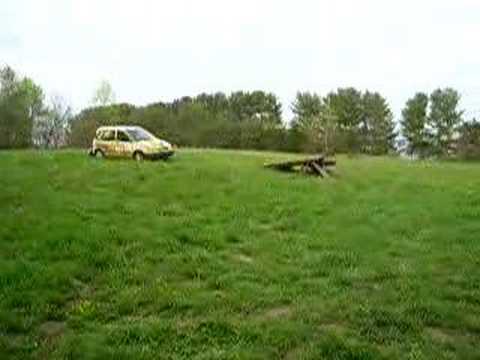 Rolling a junk car - YouTube