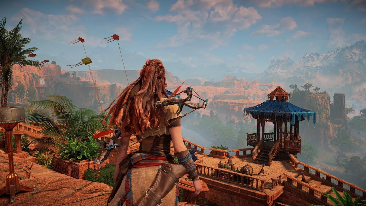 HZD remaster: walking around meridian max settings 4K - YouTube