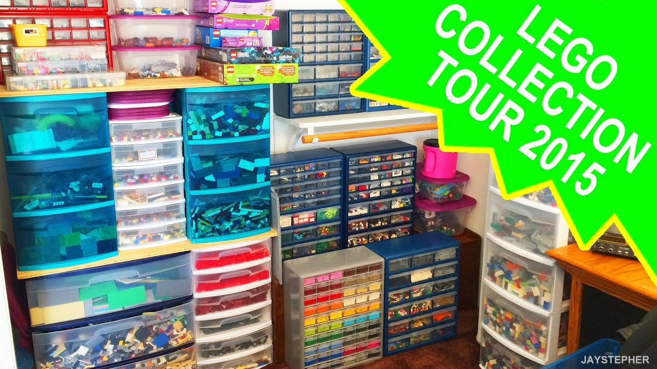 LEGO Room Collection Tour For November 2015 - YouTube