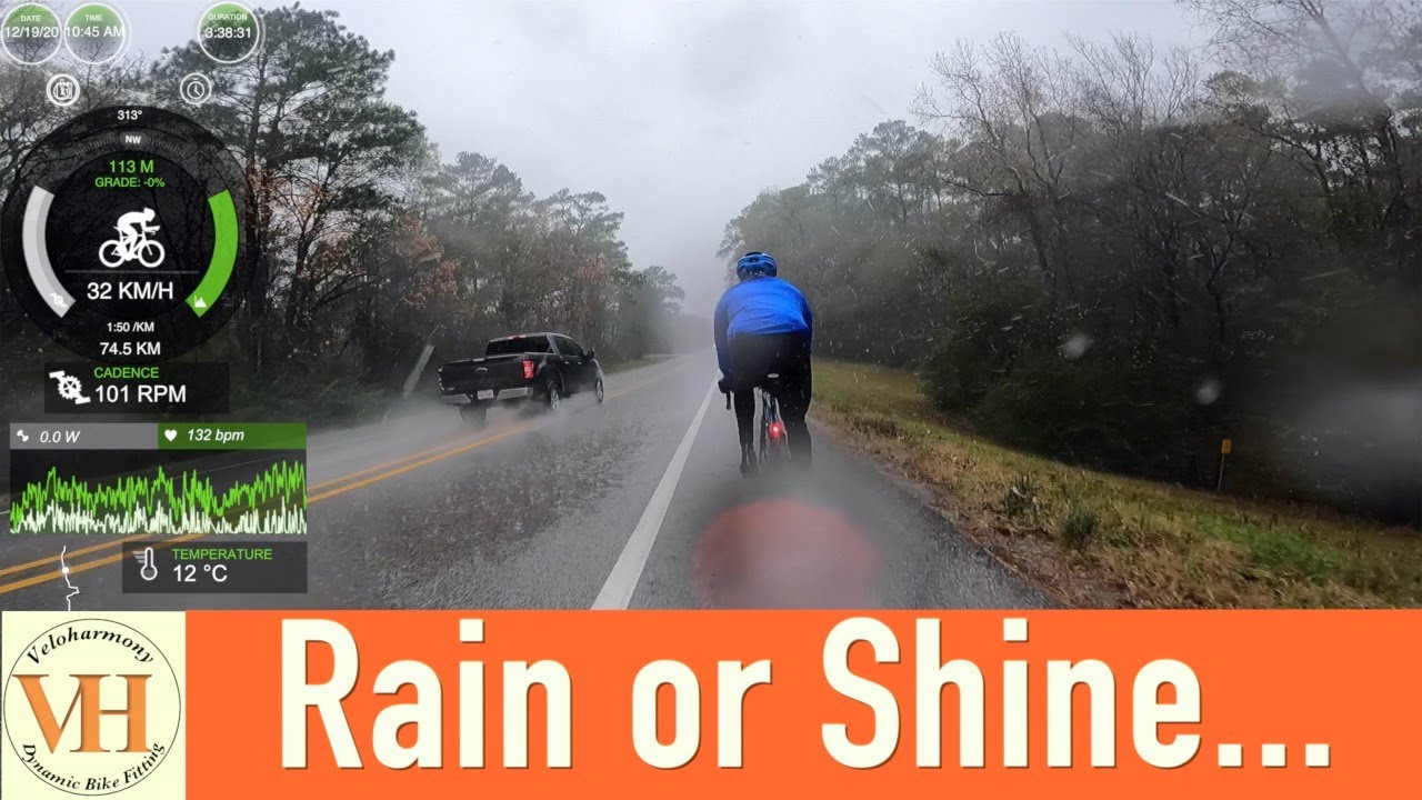 Cycling in the Rain - Cycling Rule # 9 - How to ride in a group cycling ...