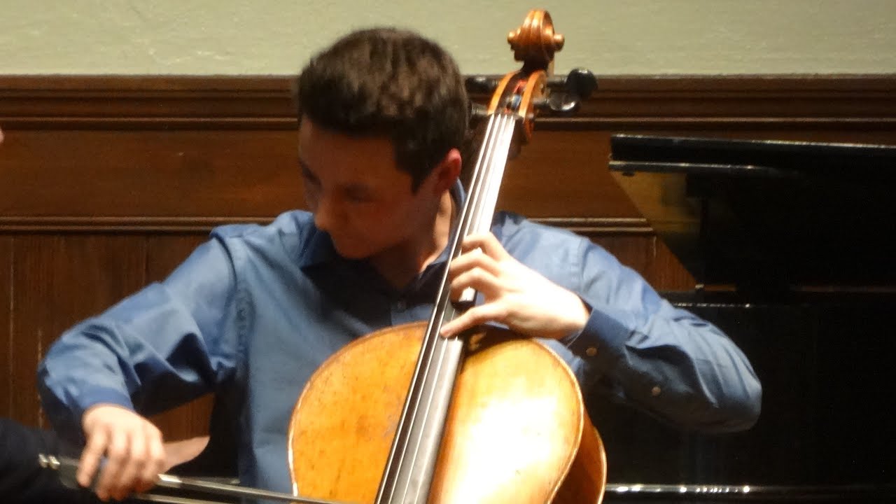 Prokofiev Cello Sonata Mov I - 2018 11 25 Julian Shively (18) - YouTube