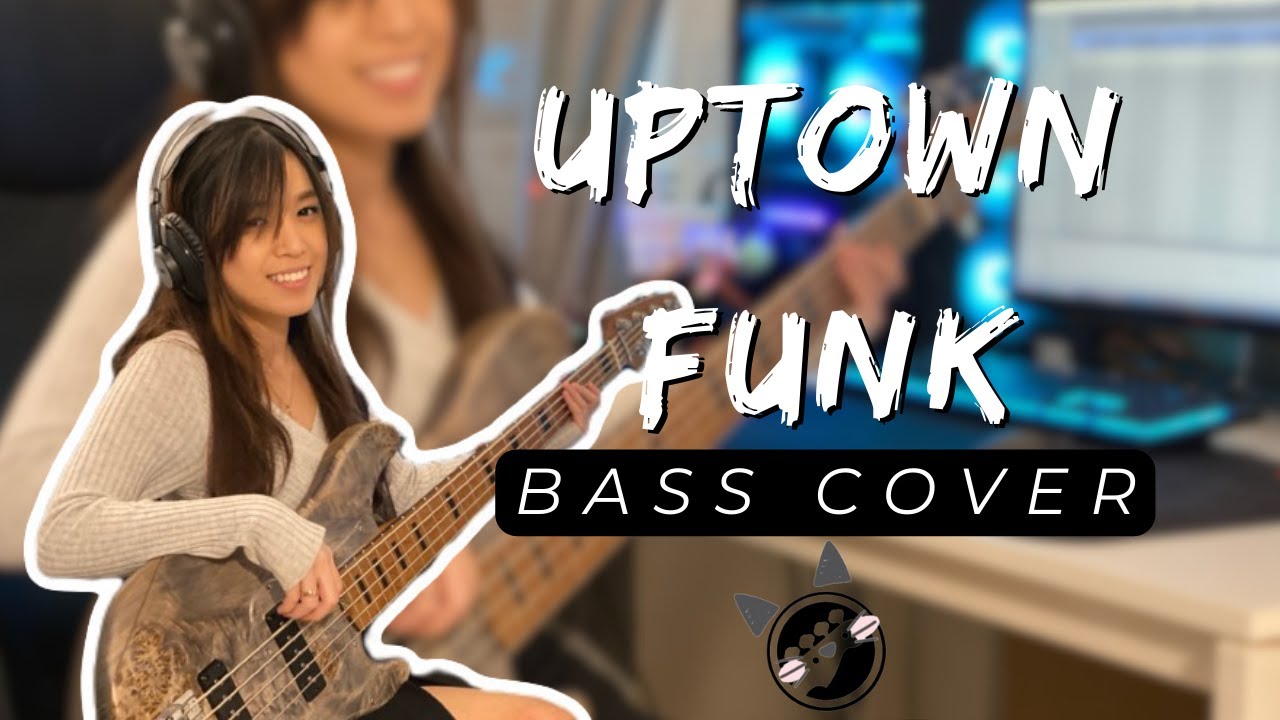 UPTOWN FUNK Bass Cover - Mark Ronson ft. Bruno Mars - YouTube