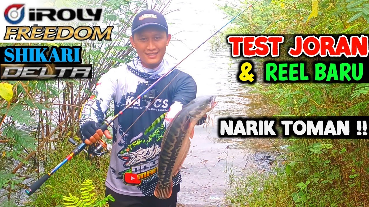 TEST‼️ IROLY FREEDOM & SHIKARI DELTA , Joran murah dan kuat - YouTube