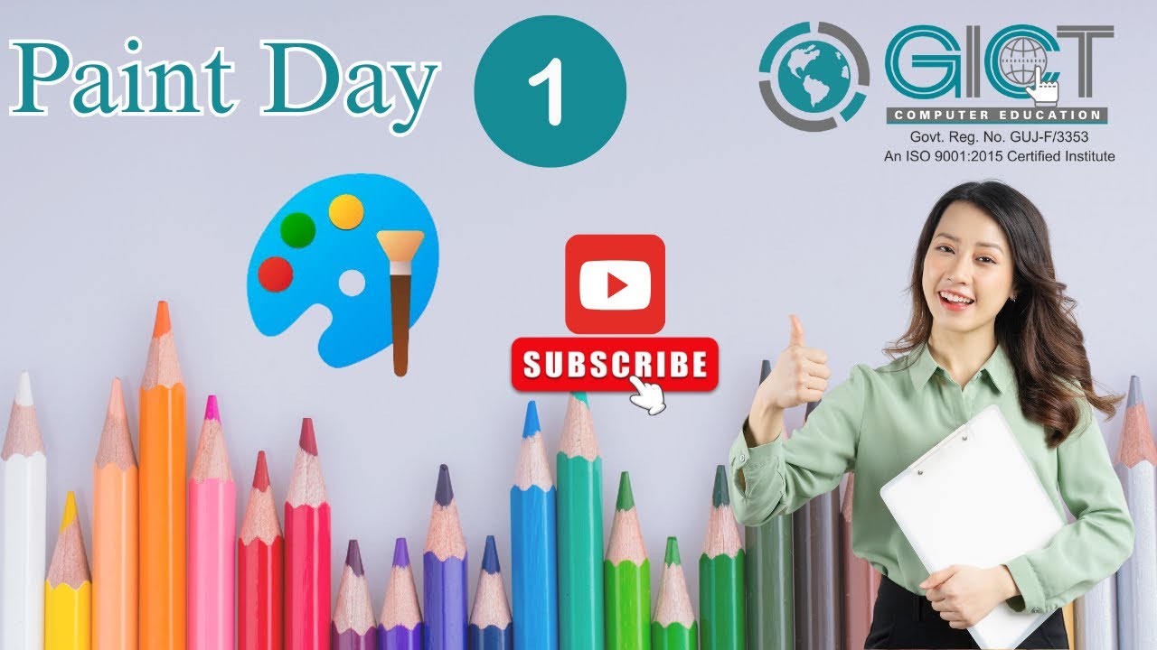 Basic Computer Knowledge|| Microsoft Paint Complete Tutorial in Hindi - YouTube