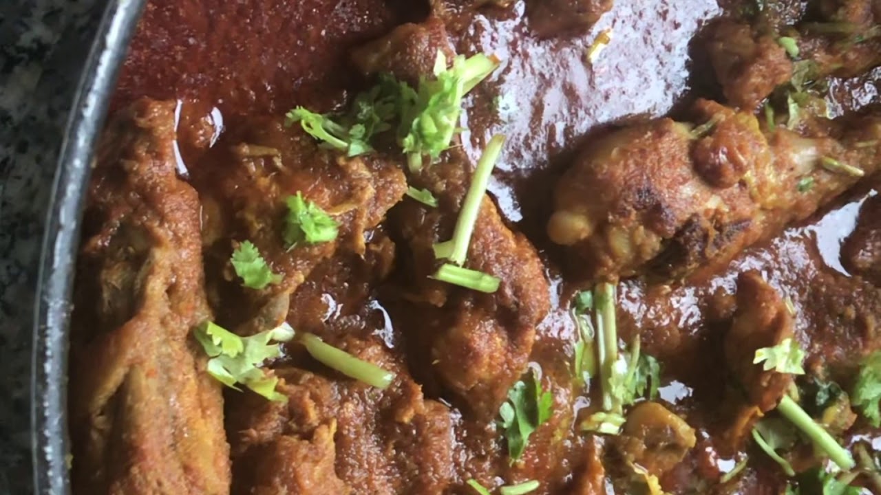 Restaurant style Chicken curry - In Tamil - YouTube