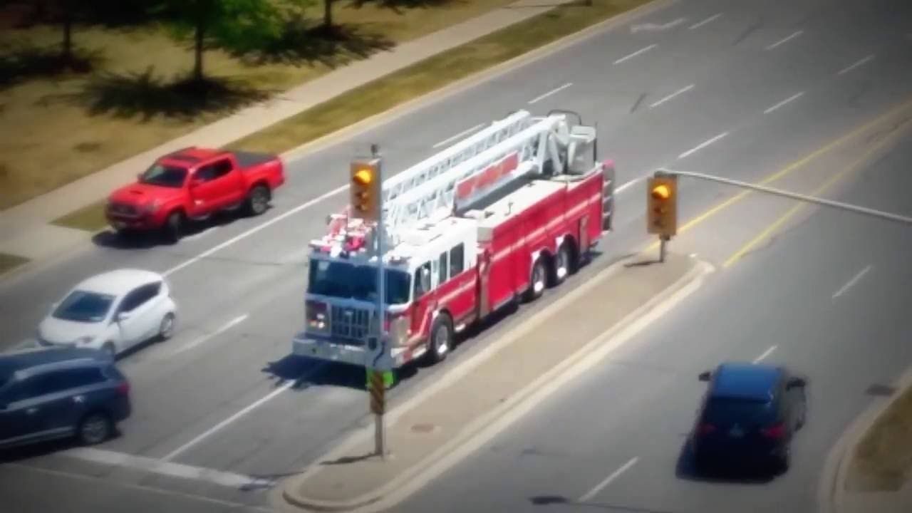 Richmond Hill Fire & Emergency Services responding - YouTube