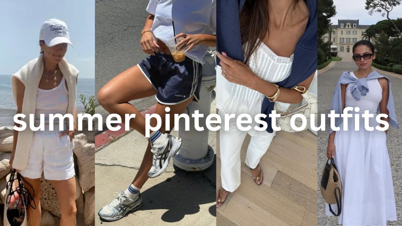 RECREATING SUMMER PINTEREST OUTFITS 2025 | Casual Outfit Ideas - YouTube