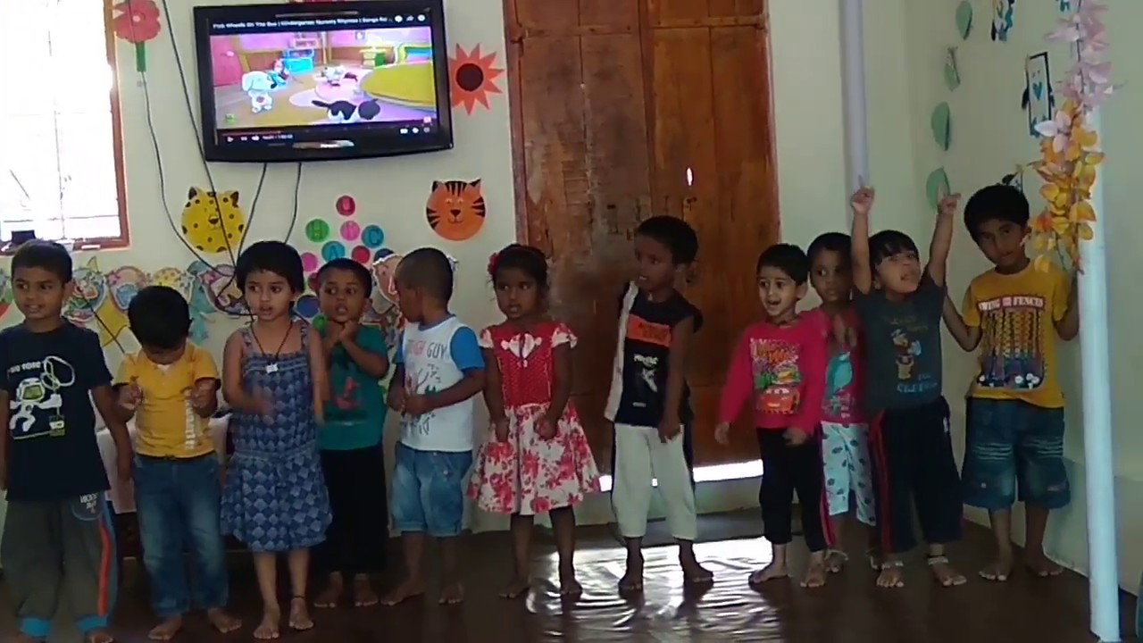 Nursery rhymes | twinkle twinkle little star with action | Preschool ...