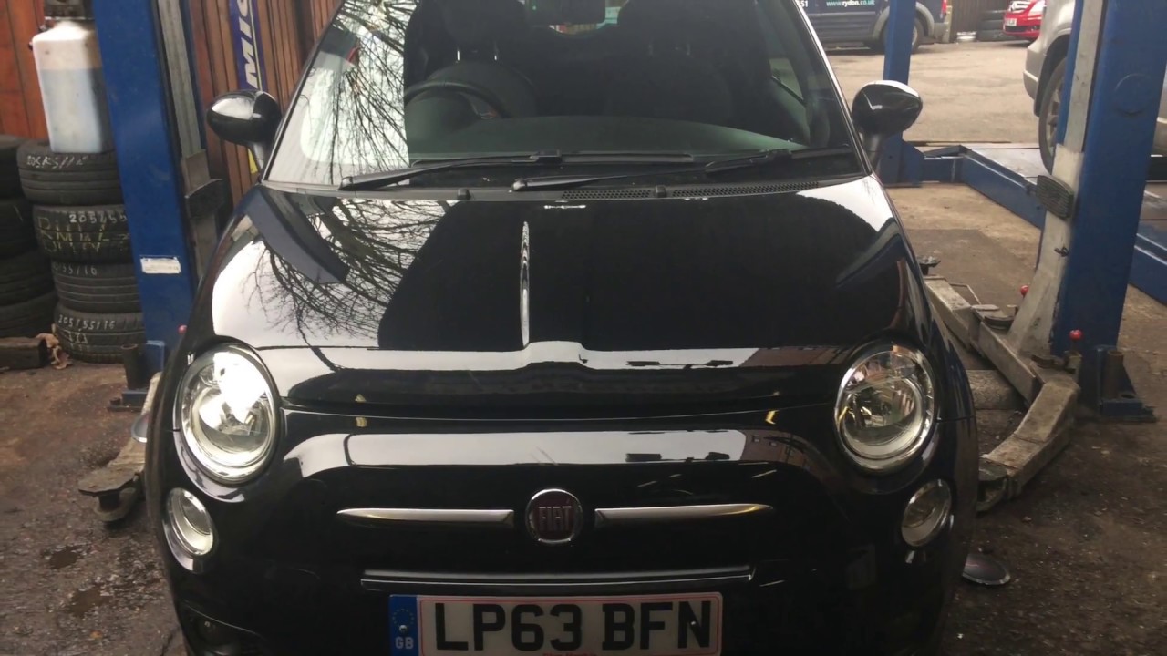 Fiat 500 service light reset model year 2013 - YouTube