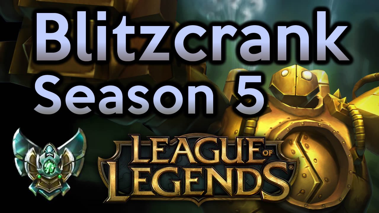 League of Legends - Blitzcrank Support Ranked S5 Bot Gameplay 2015 ...