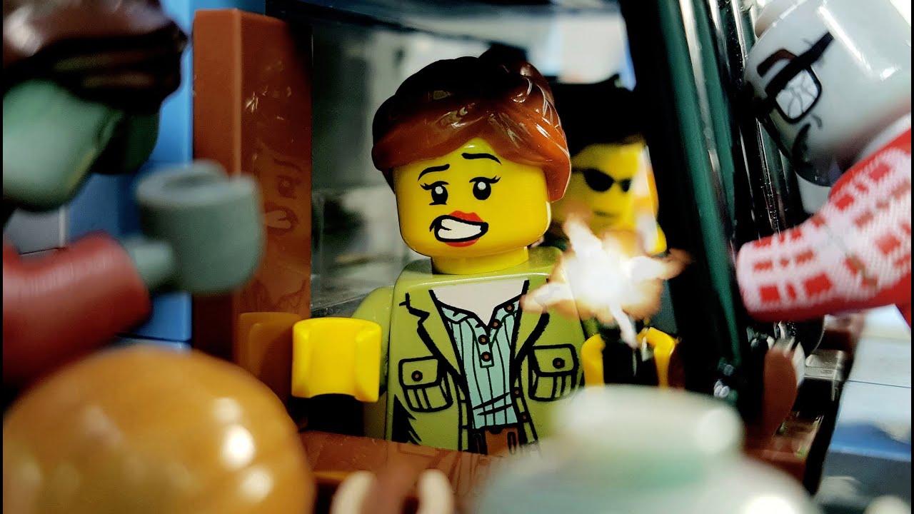 LEGO Zombie Apocalypse Stop Motion Zombie Hunter Part14 Battle 레고 좀비 ...