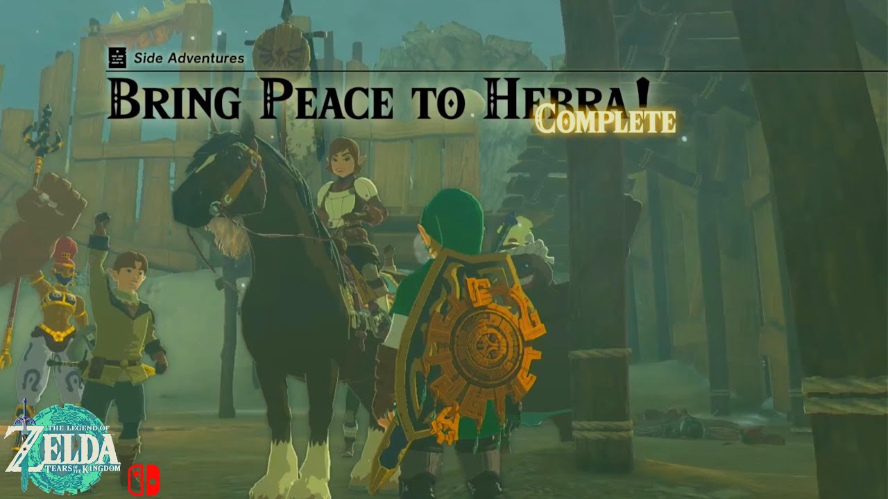 Legend of Zelda TOTK - Flaxel Side Ad: Bring Peace to Hebra! - Faron ...