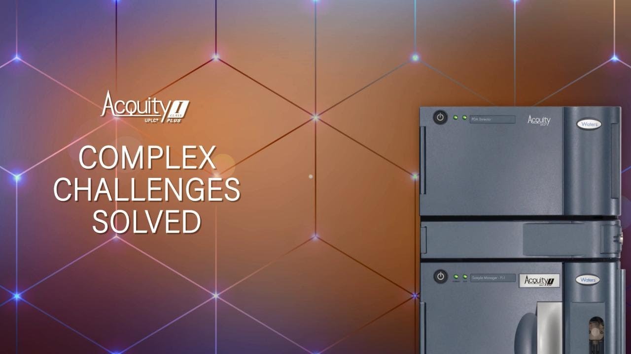 Waters ACQUITY UPLC I-Class PLUS System - YouTube