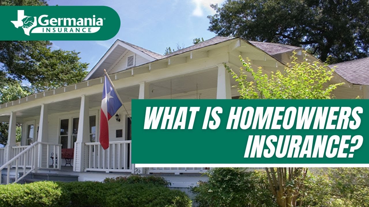 What is homeowners insurance, exactly? How does it work in Texas? - YouTube