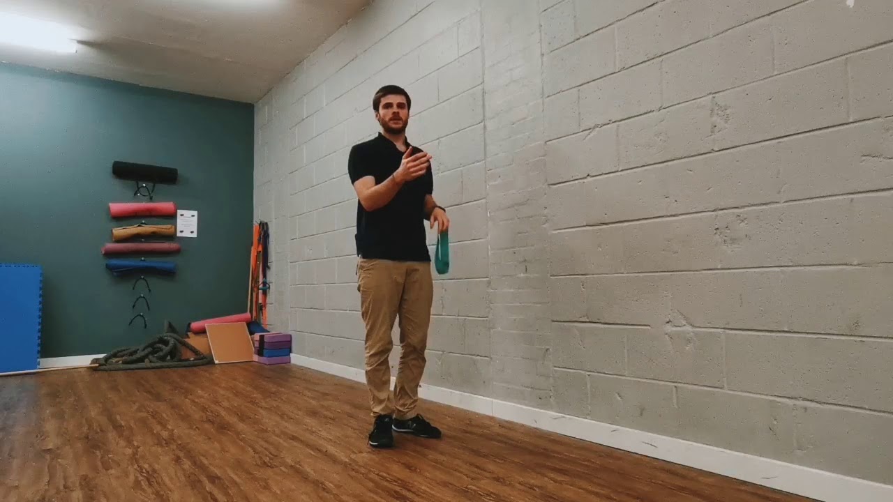 Banded wall slides - YouTube