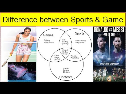 Difference between Games & Sports || By - Vinay Pratap - YouTube