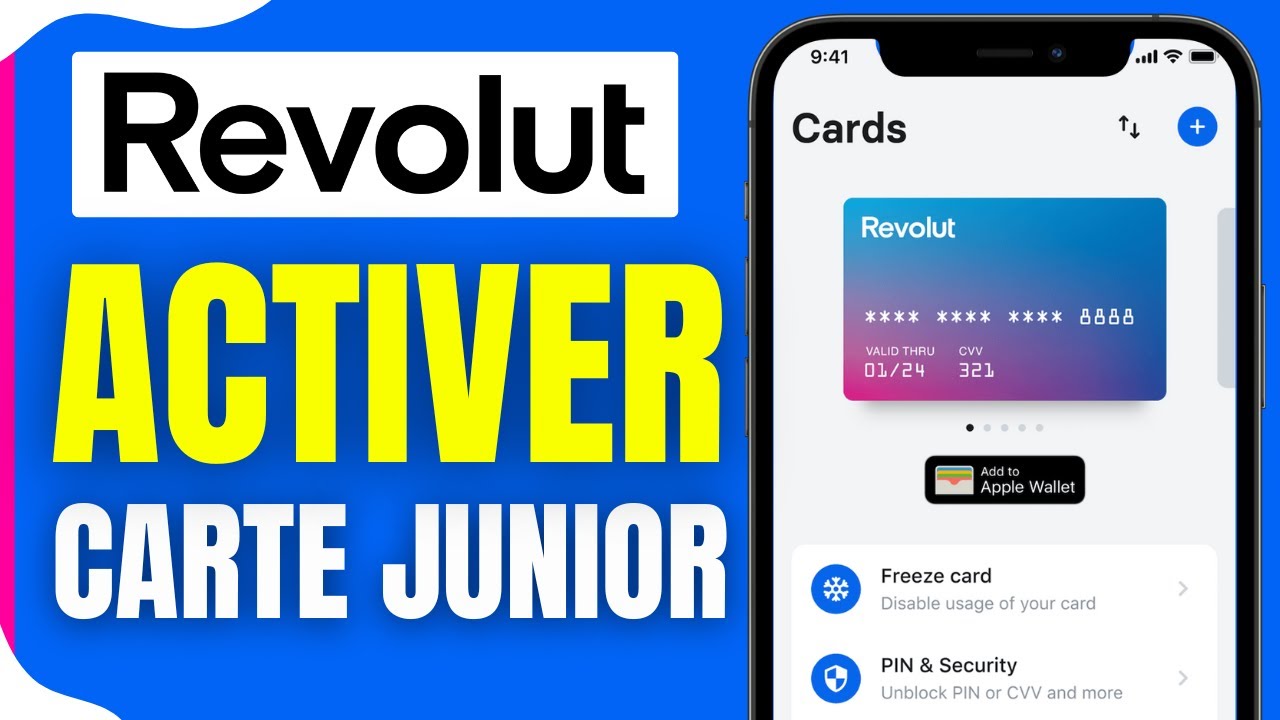 Comment Activer Sa Carte Revolut Junior | Comment Activer Une Carte ...