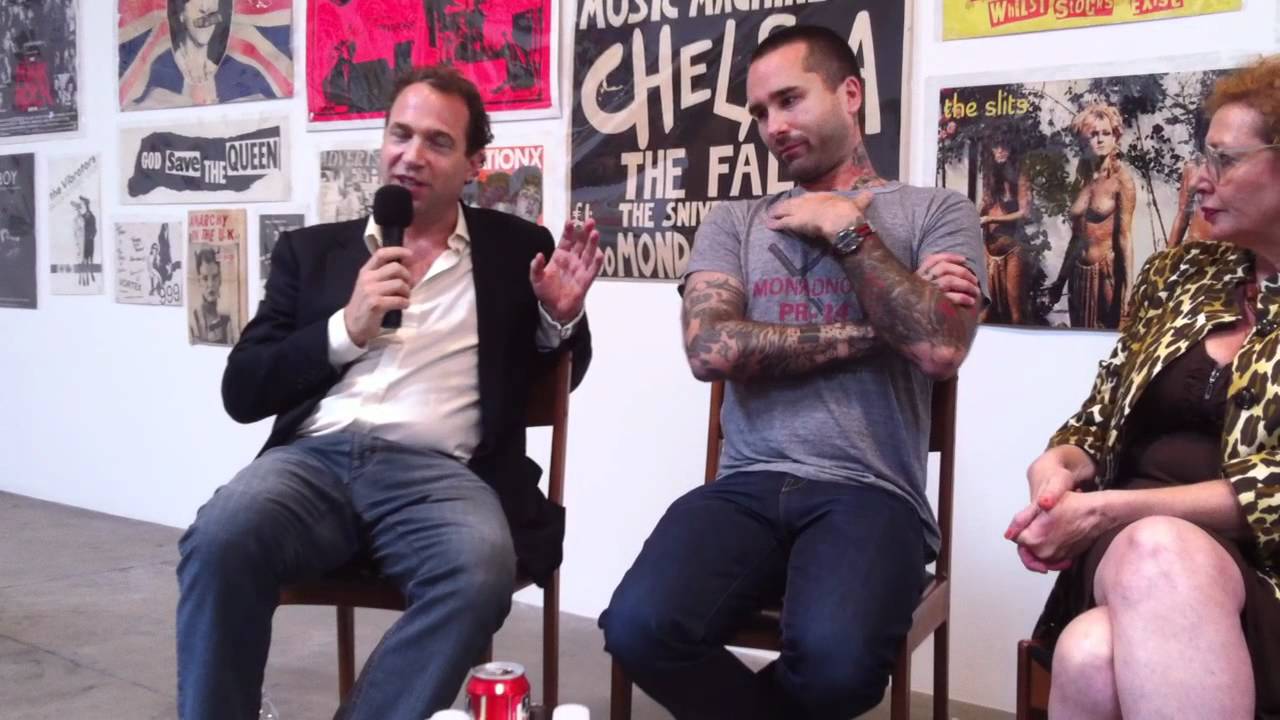 Toby Mott, Billy Idol and Vivien Goldman at Honor Fraser Gallery - YouTube