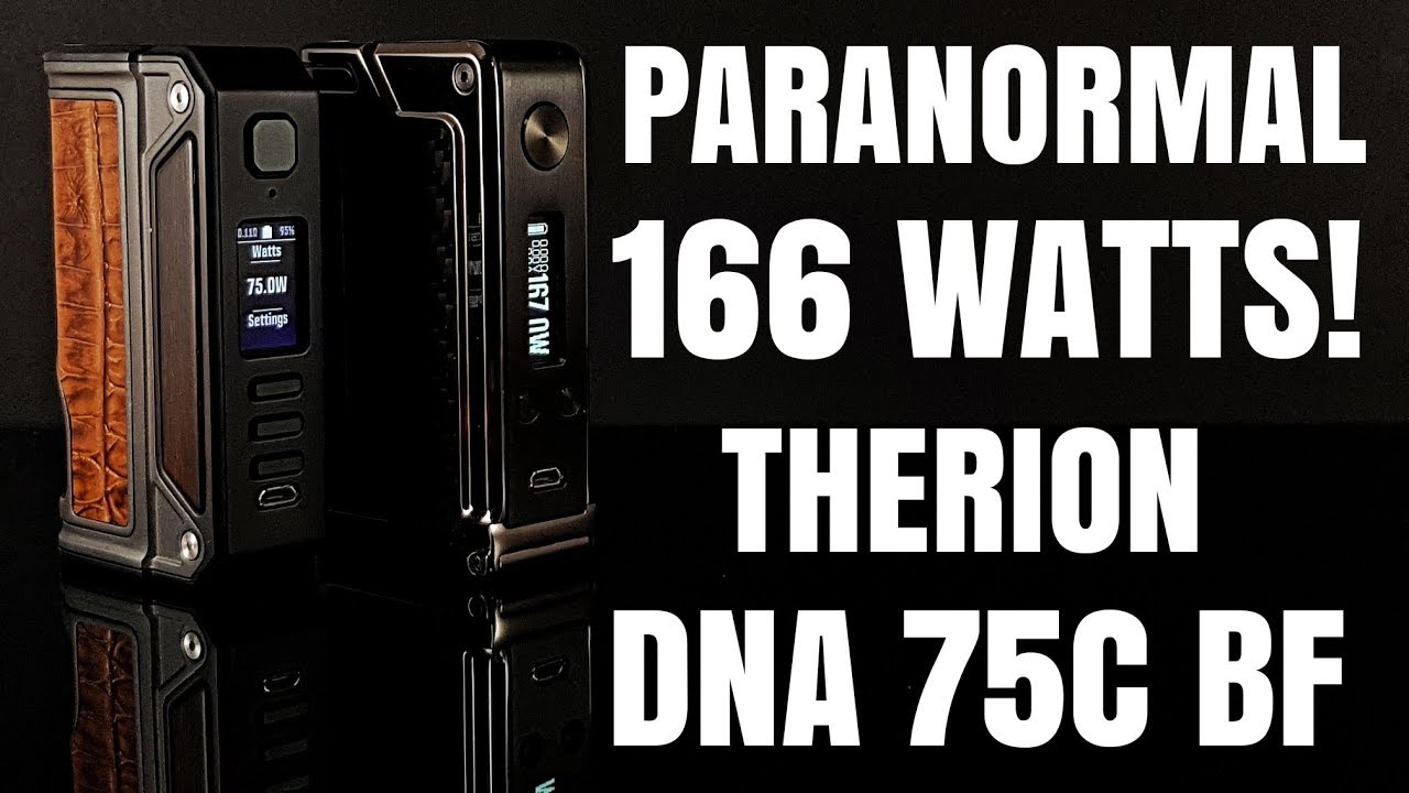 PARANORMAL DNA 166W & THERION DNA75C BF! A quick review - YouTube