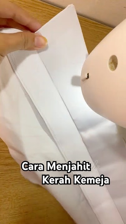 Cara Menjahit Kerah Kemeja || How to Sew Shirt Collar - YouTube