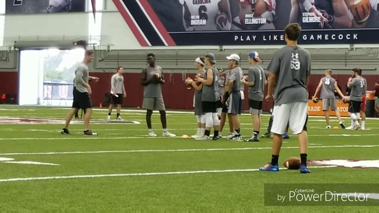 Eric J Phoenix at South Carolina Elite QB Camp - YouTube