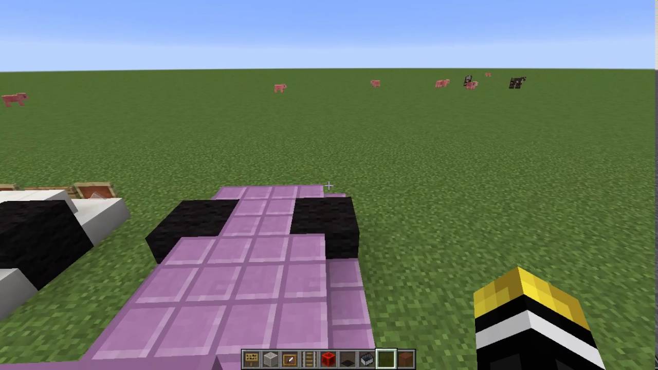 How to Make a Cool Minecraft Car - YouTube