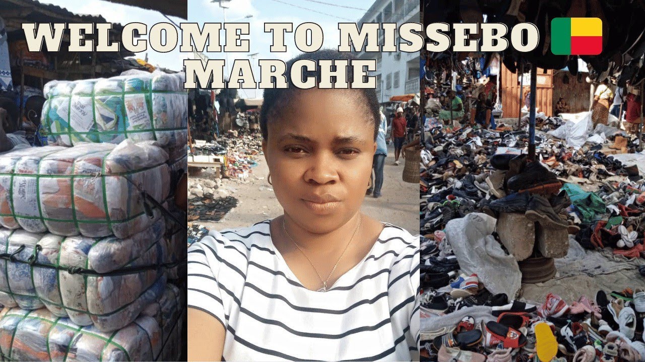 The largest thrift market in Cotonou--Benin 🇧🇯 Republic ( Missebo ...