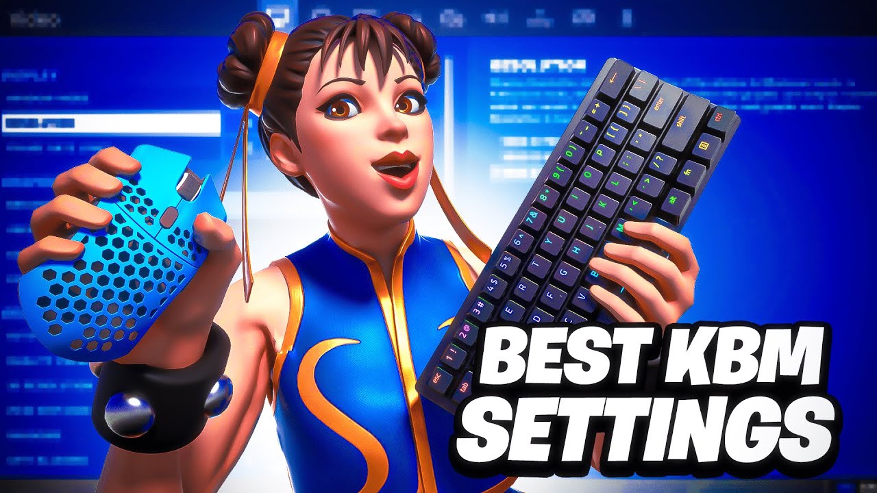 BEST KBM Settings for Fortnite Chapter 4 🎯 - YouTube