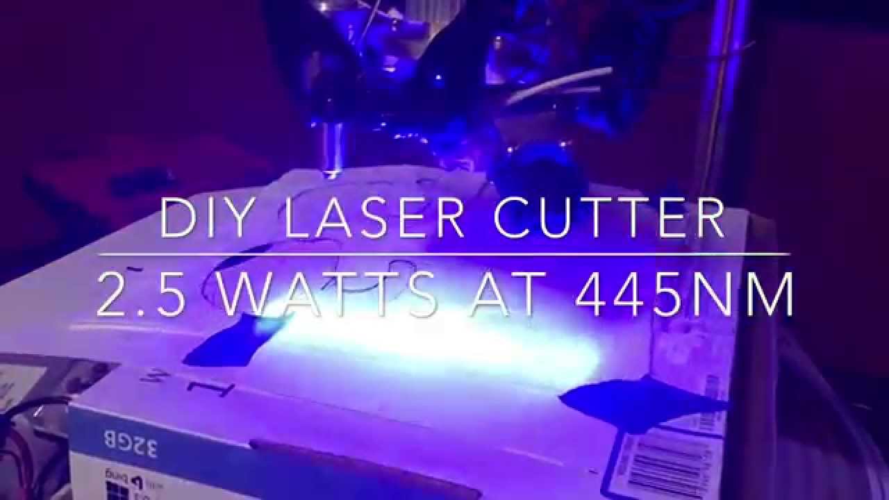 DIY Laser Cutter - YouTube