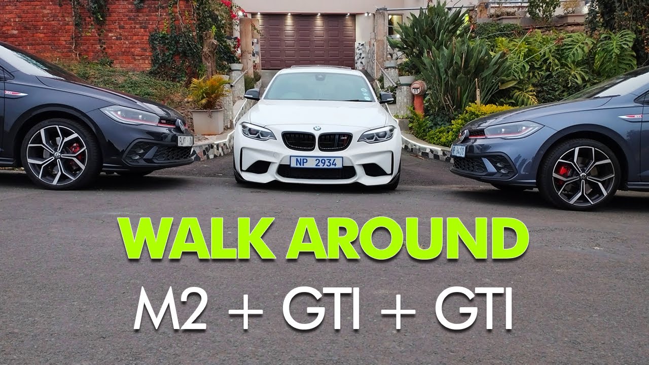 2022 VW Polo GTI and a BMW M2 Walk Around - YouTube