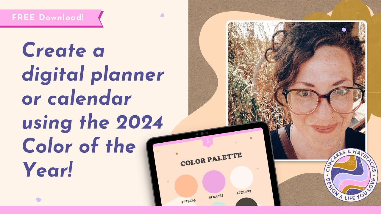 FREE DOWNLOAD: Create Digital Products inspired by the 2024 Color of ...