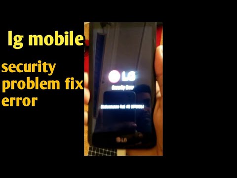 lg error security error fix #9