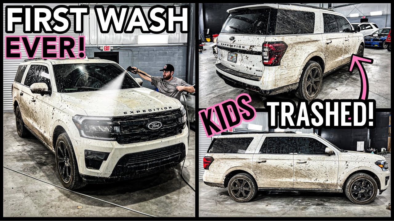 Deep Cleaning the MUDDIEST Ford Expedition Ever! | Satisfying Disaster ...